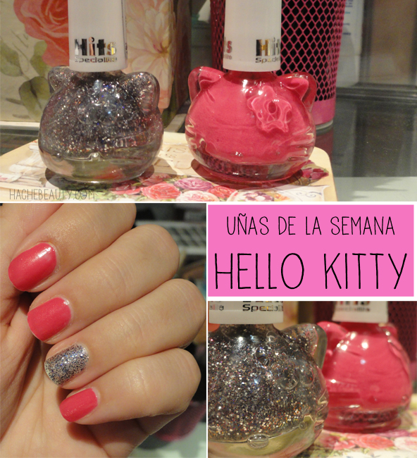 Uñas de la semana: Hello Kitty – Hache Beauty Blog
